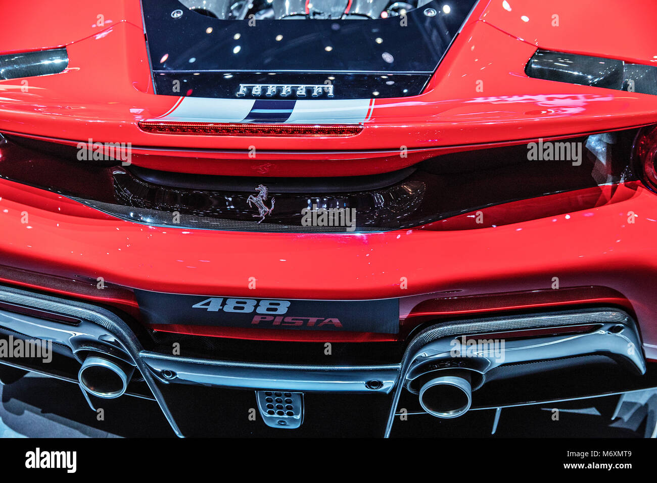Ferrari 488 Pista, car Stock Photo - Alamy