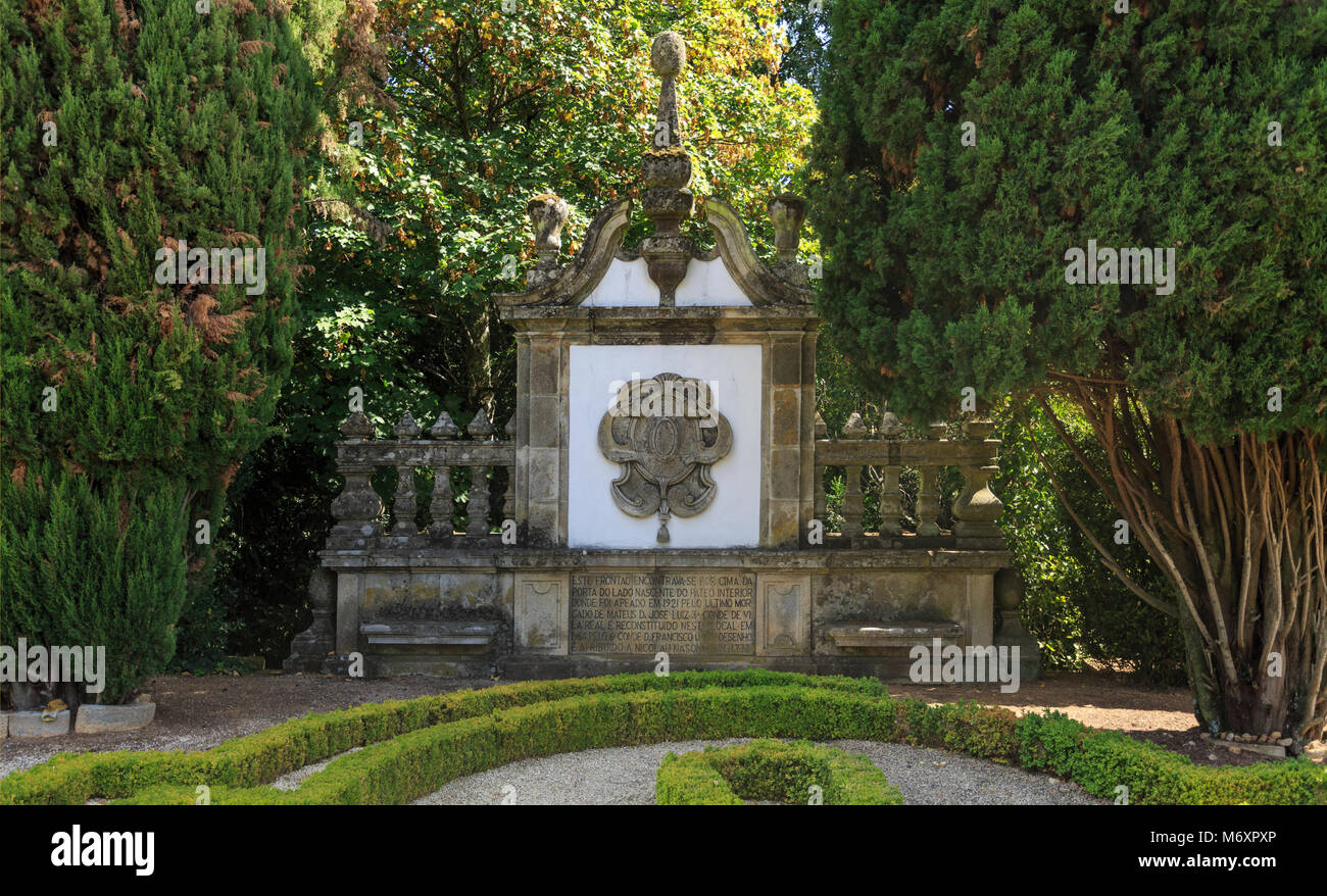 Gable in granite created by the palace architect Nicolau Nasoni in the ...