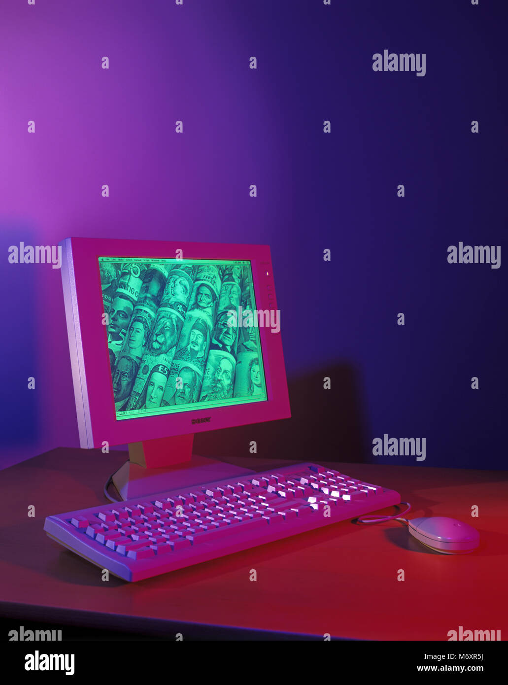 2000 HISTORICAL PERSONAL DESKTOP COMPUTER TERMINAL (©SONY CORP 2000 ...