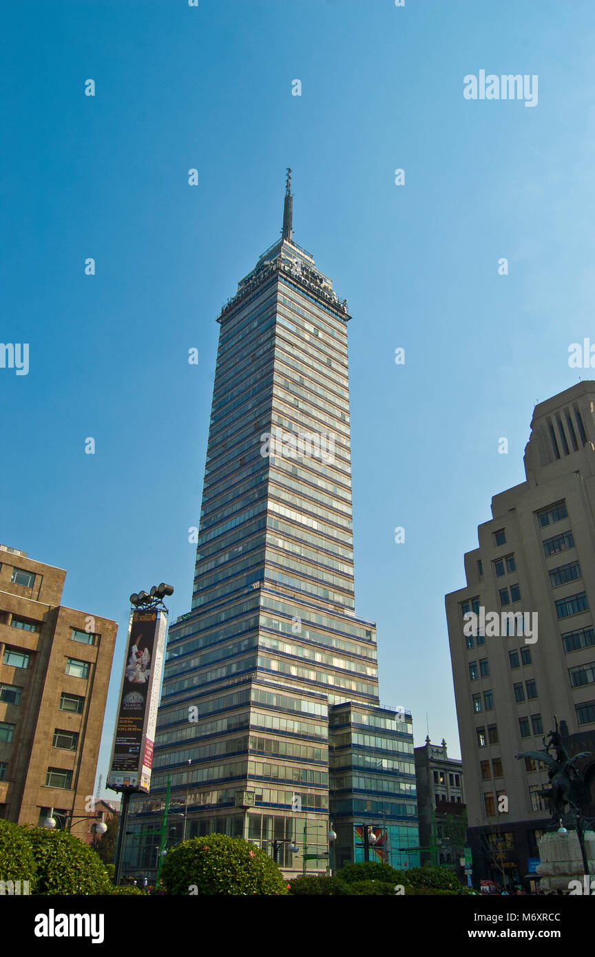 Torre Latinoamericana or Latin American Tower, Mexico City, CDMX Stock ...