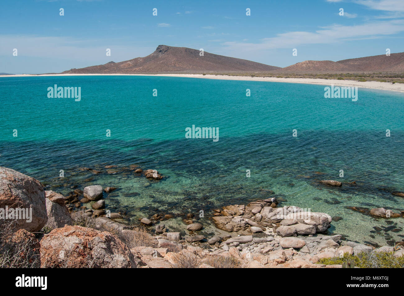 Isla espiritu santo, sea of cortes in La Paz, Baja California Sur ...