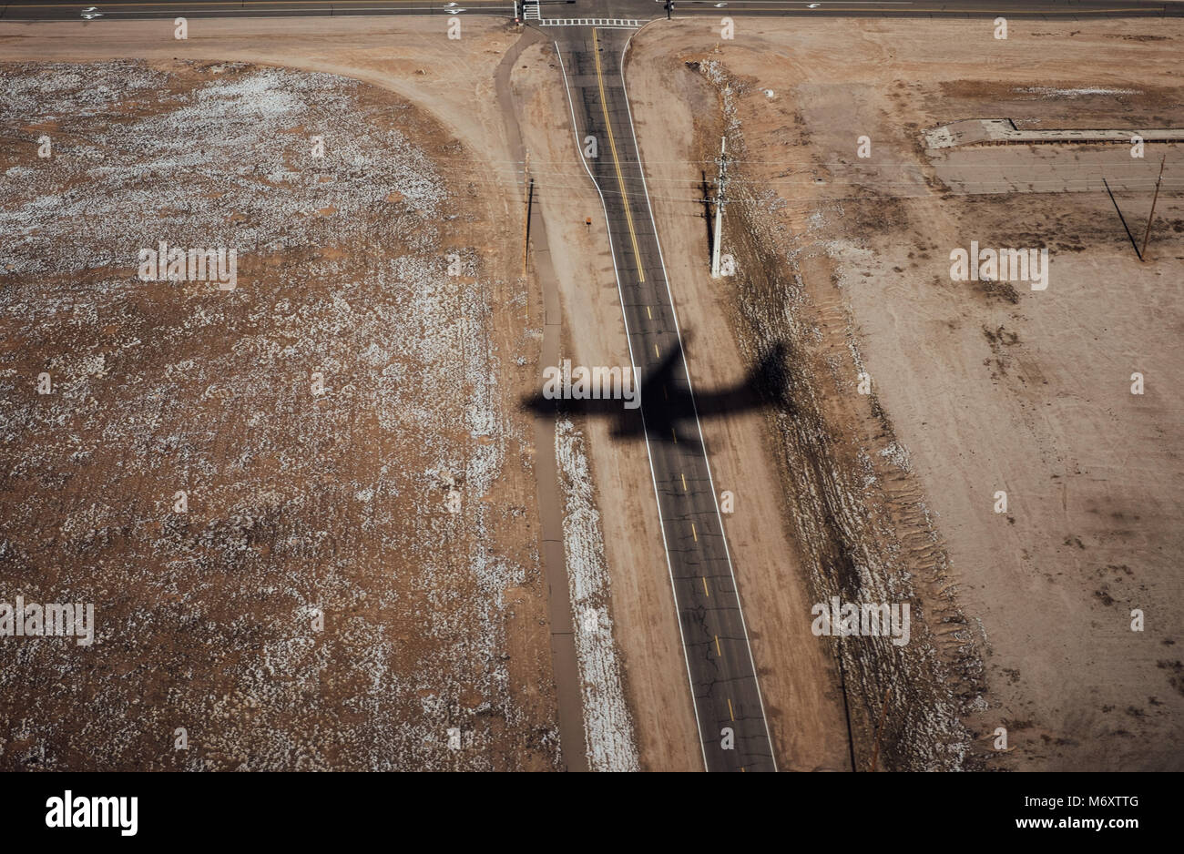 Shadow of a Plane Stock Photo - Alamy