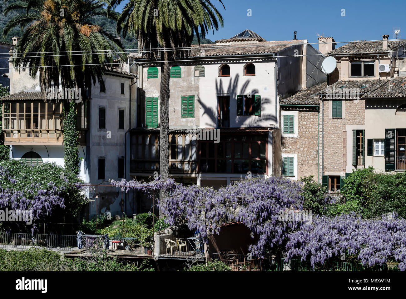 Village of Soller, Mallorca, Spain Stock Photo - Alamy
