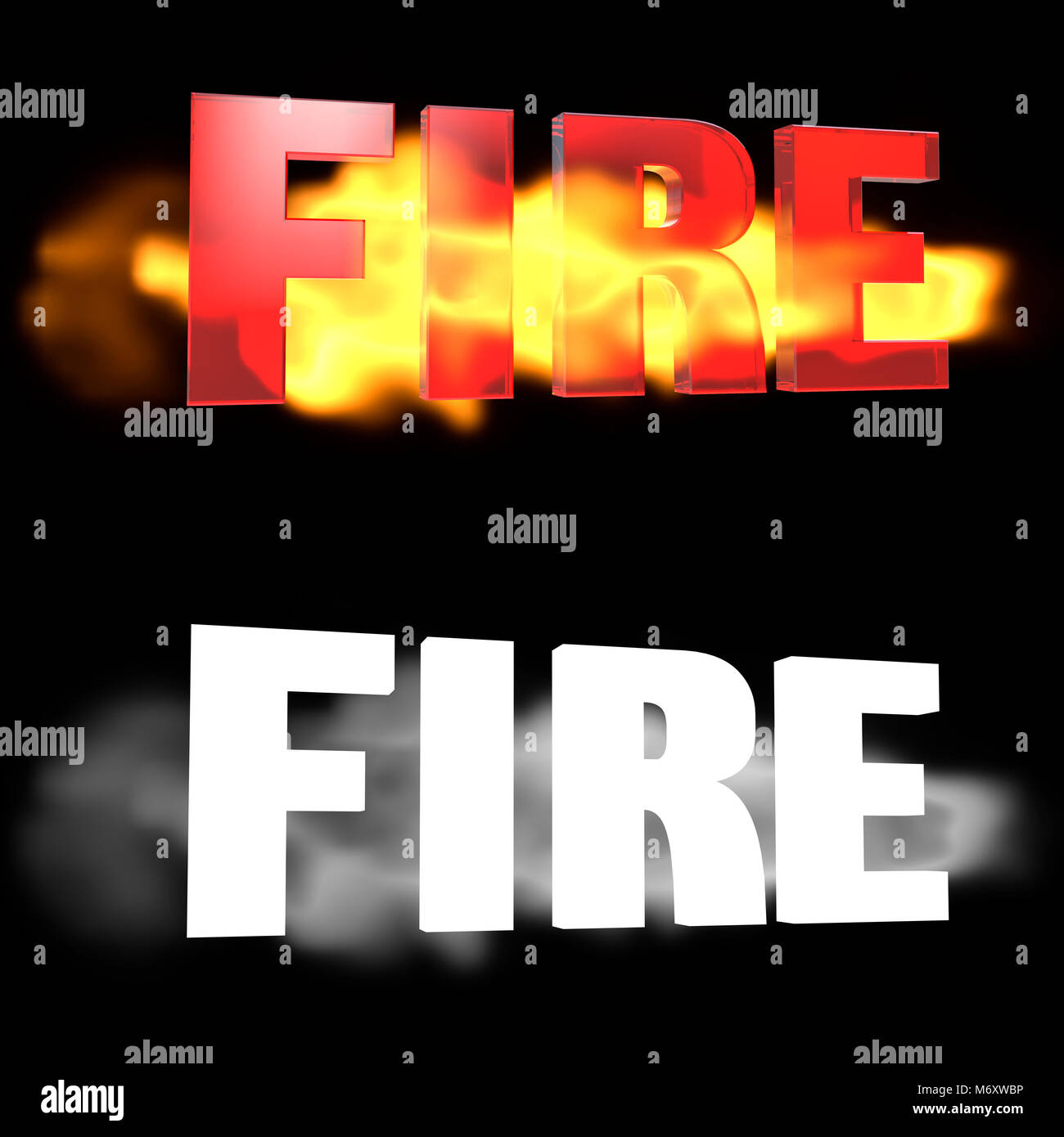 Fire alpha hi-res stock photography and images - Alamy