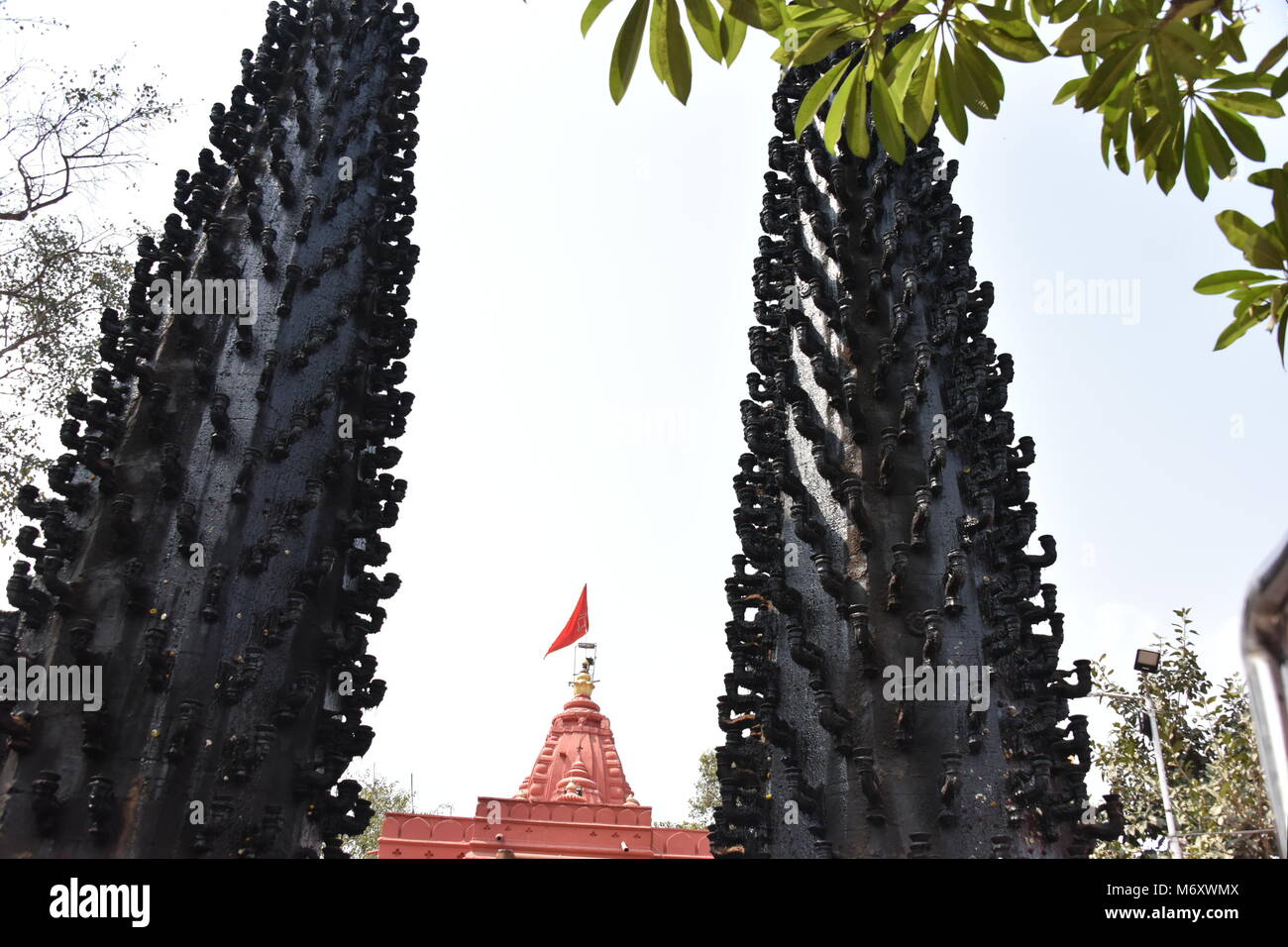 Harsiddhi Shaktipeeth Mandir, Ujjain , Madhya Pradesh Stock Photo - Alamy