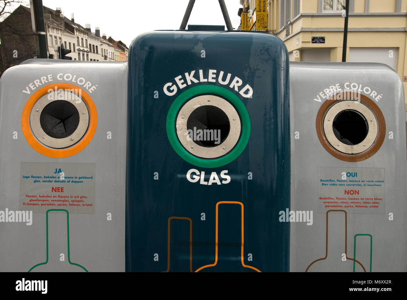 Waste recycle brussels hi-res stock photography and images - Alamy