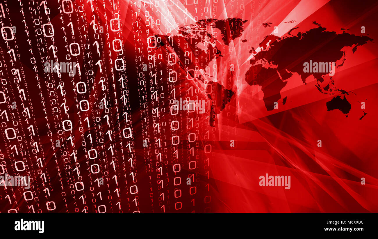 Future cyber warfare world problem Stock Photo - Alamy