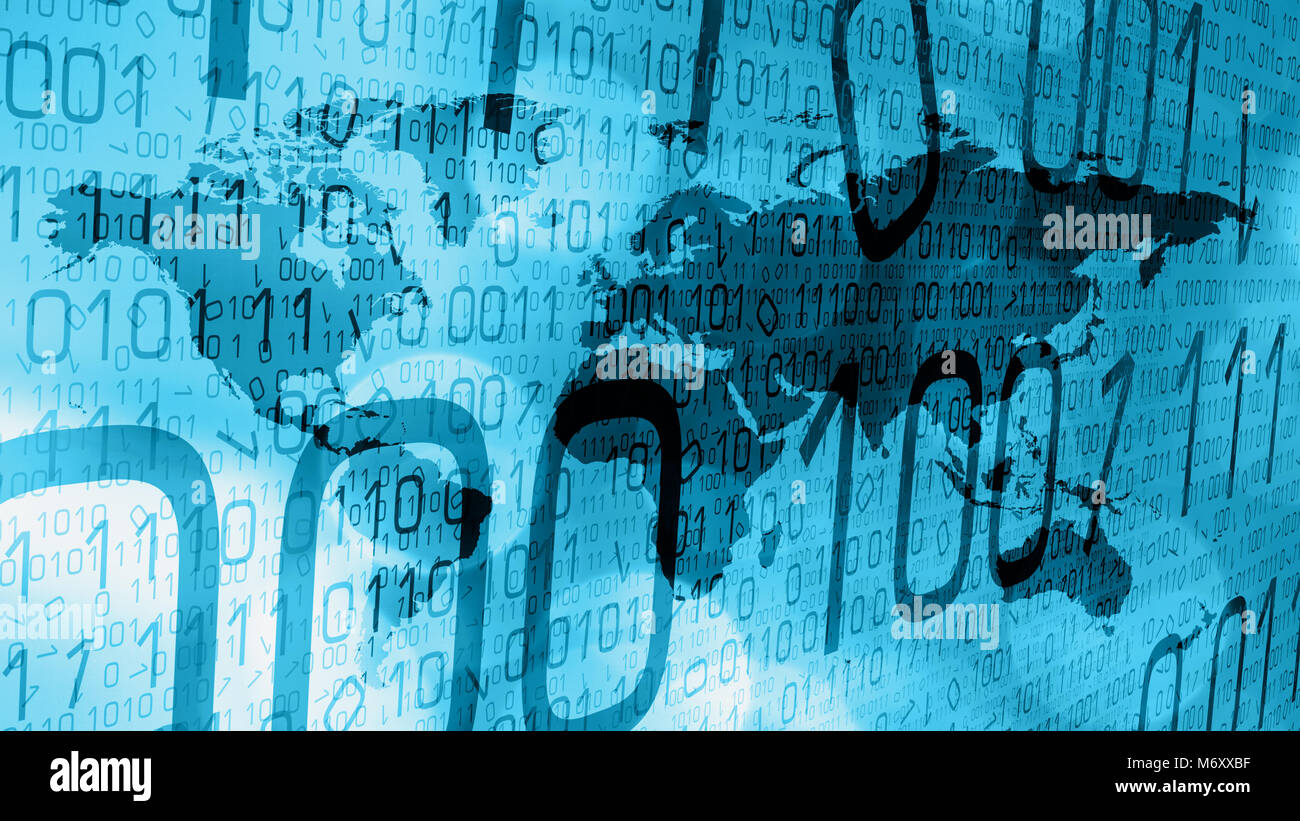 Technology breaking news abstract concept Stock Photo - Alamy