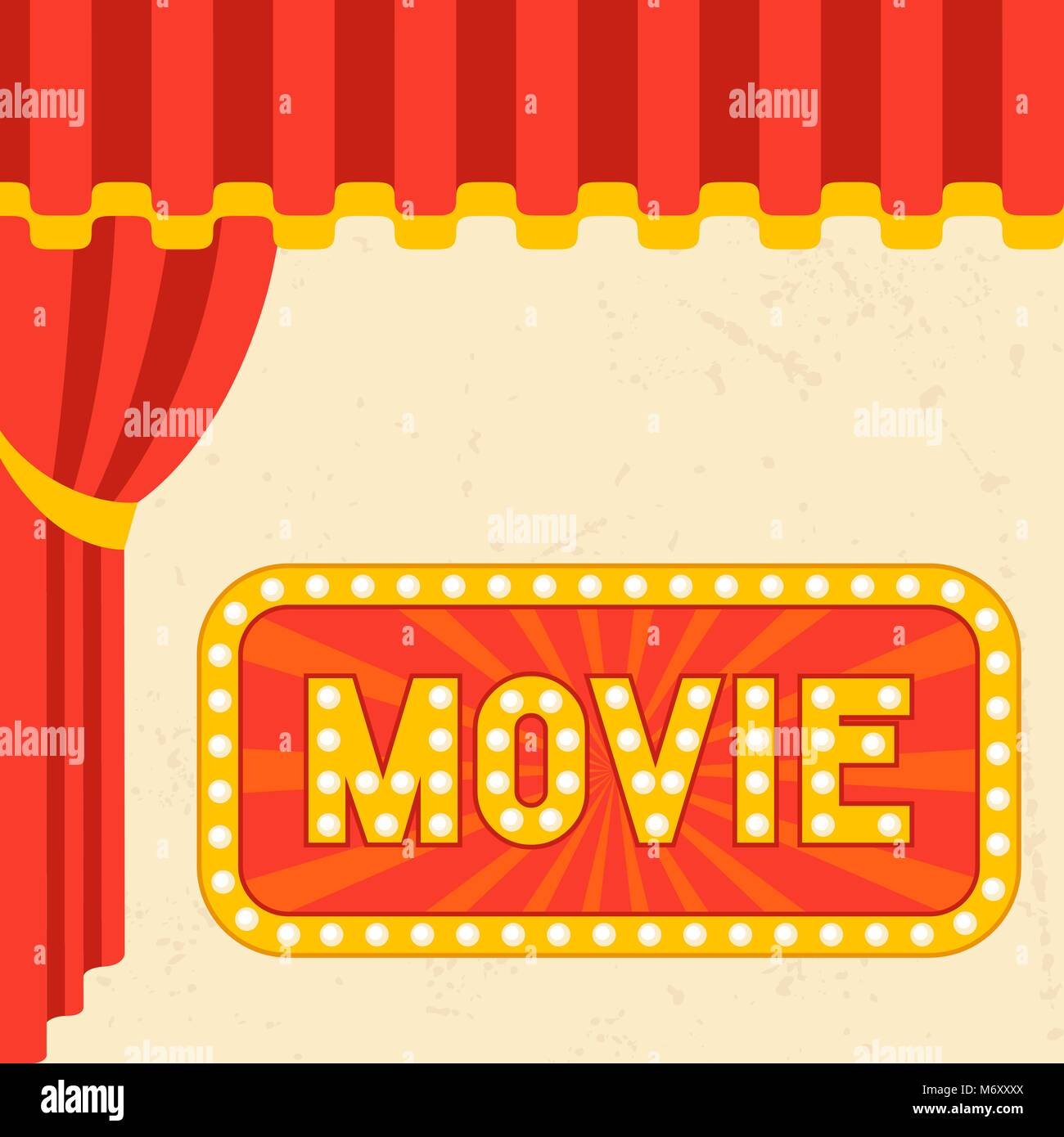 Movie hall Stock Vector Images - Alamy