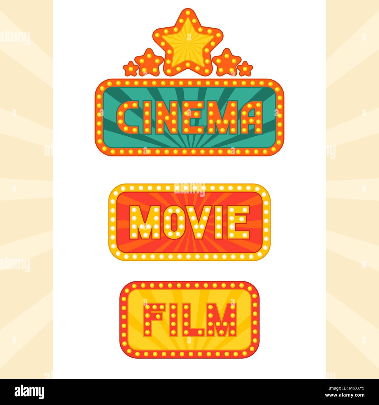 Neon signs Stock Vector Images - Alamy