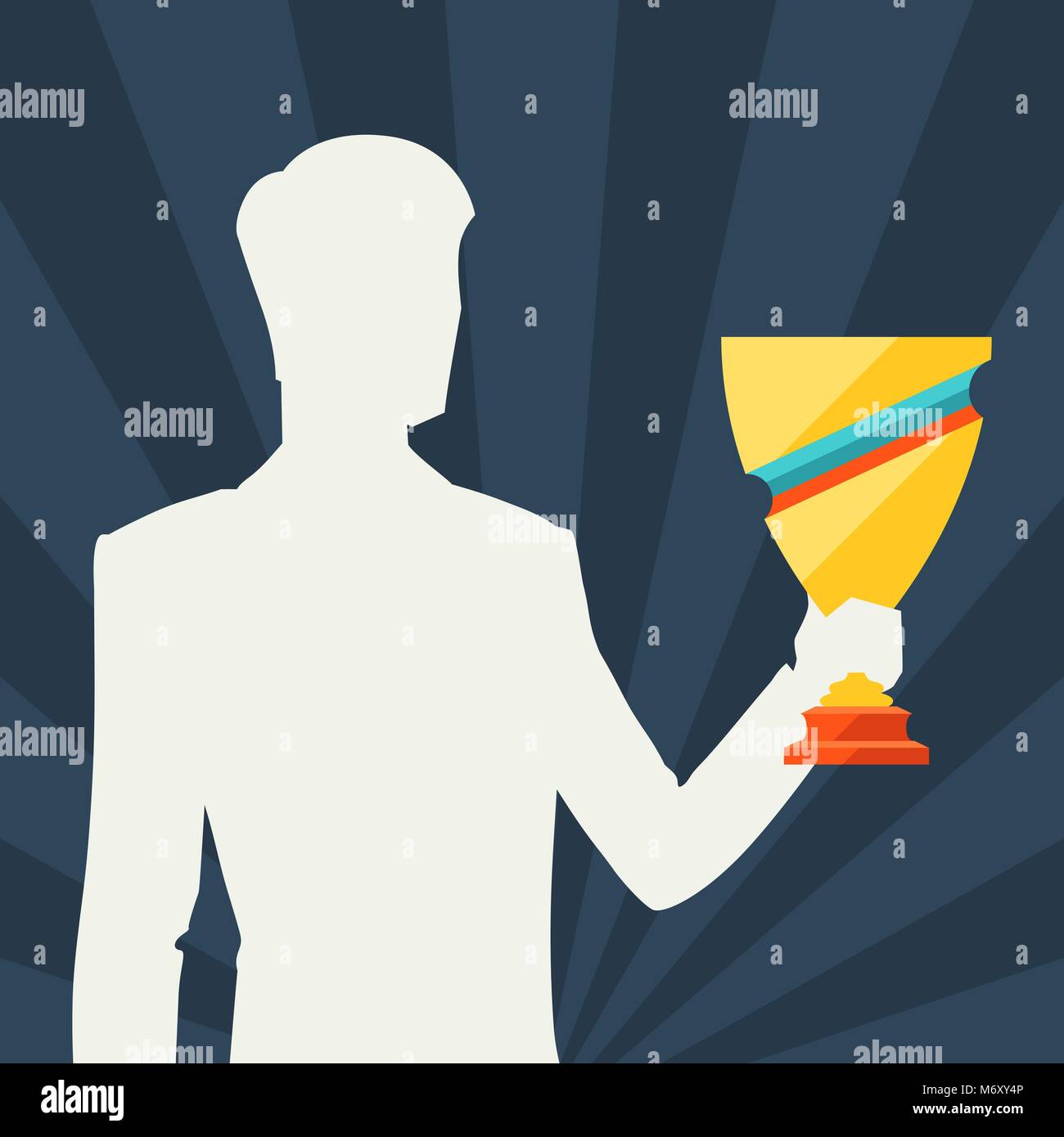 Standing male figure holding Stock Vector Images - Alamy