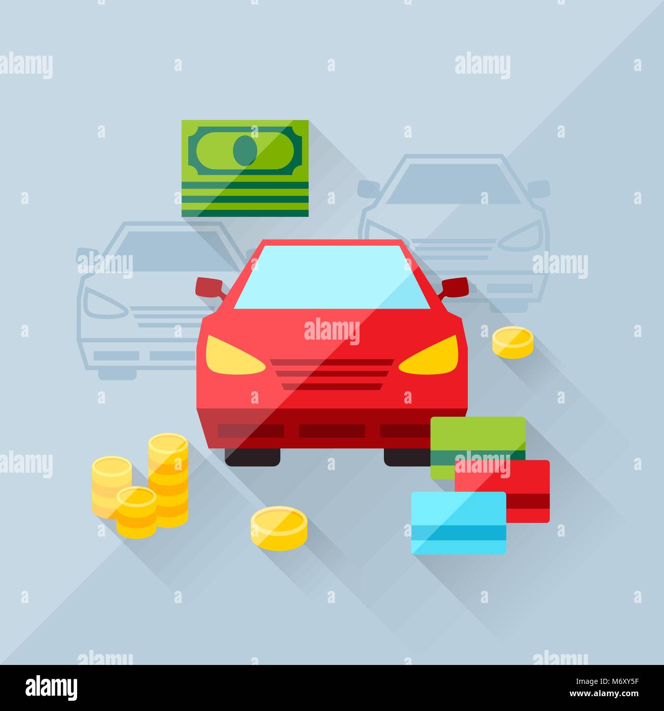 Automobile loan Stock Vector Images - Alamy