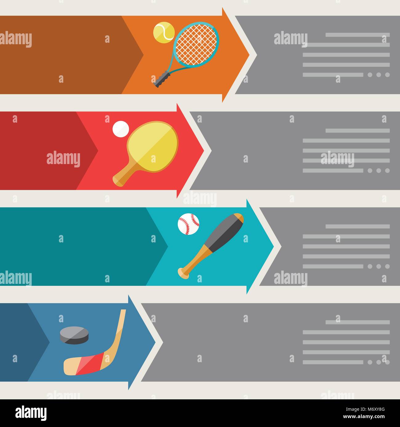 Racquet sport background concept Stock Vector Images - Alamy