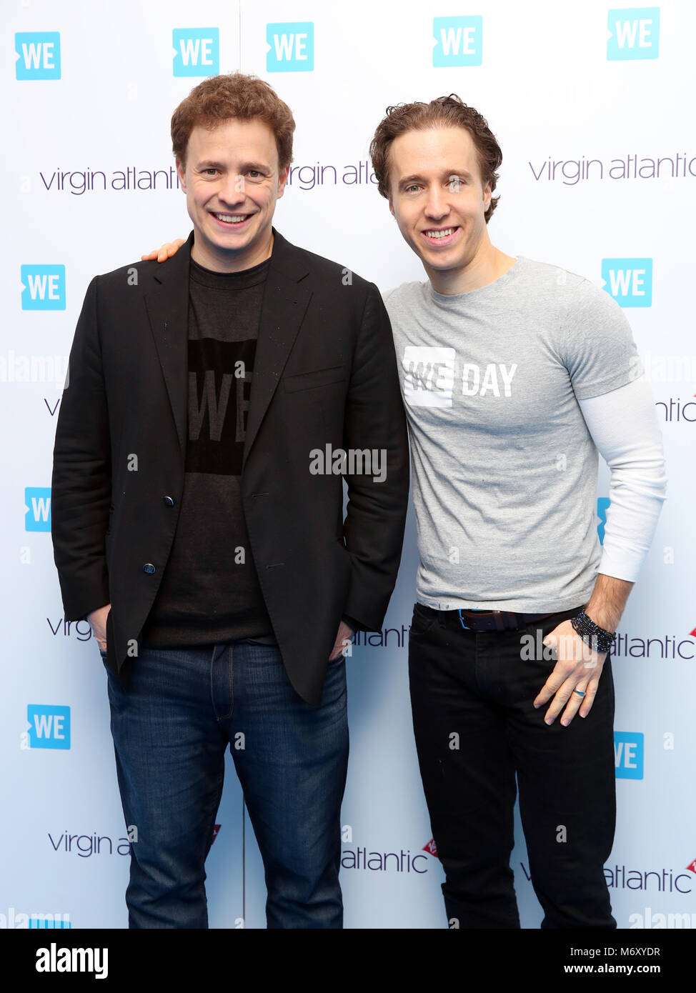 Marc Kielburger and Craig Kielburger attending the We Day UK charity ...