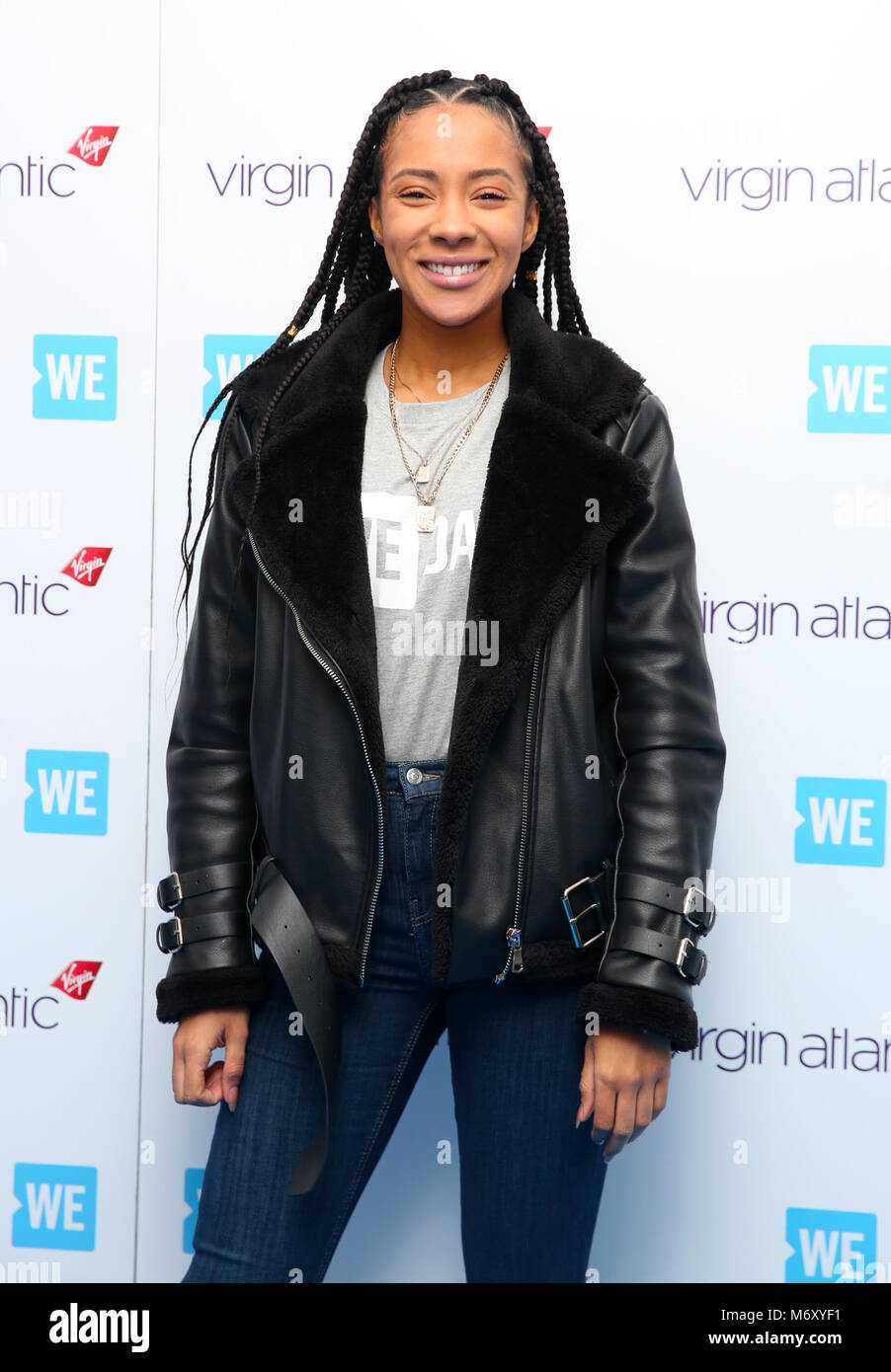 Yasmin Evans attending the We Day UK charity event and concert, The SSE ...