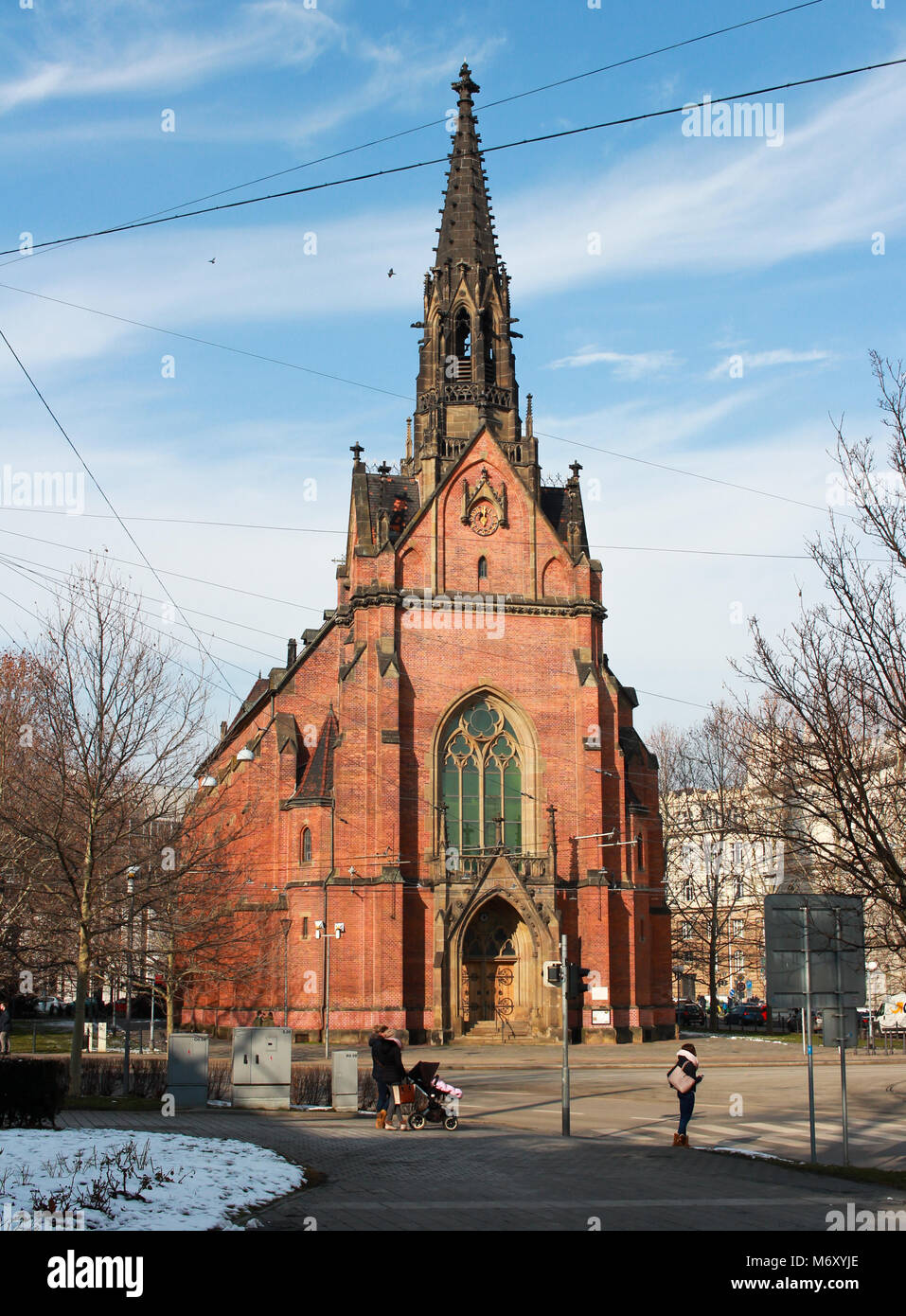 Red church brno hi-res stock photography and images - Alamy