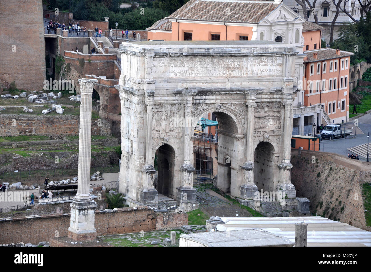 Excavations rome hi-res stock photography and images - Alamy
