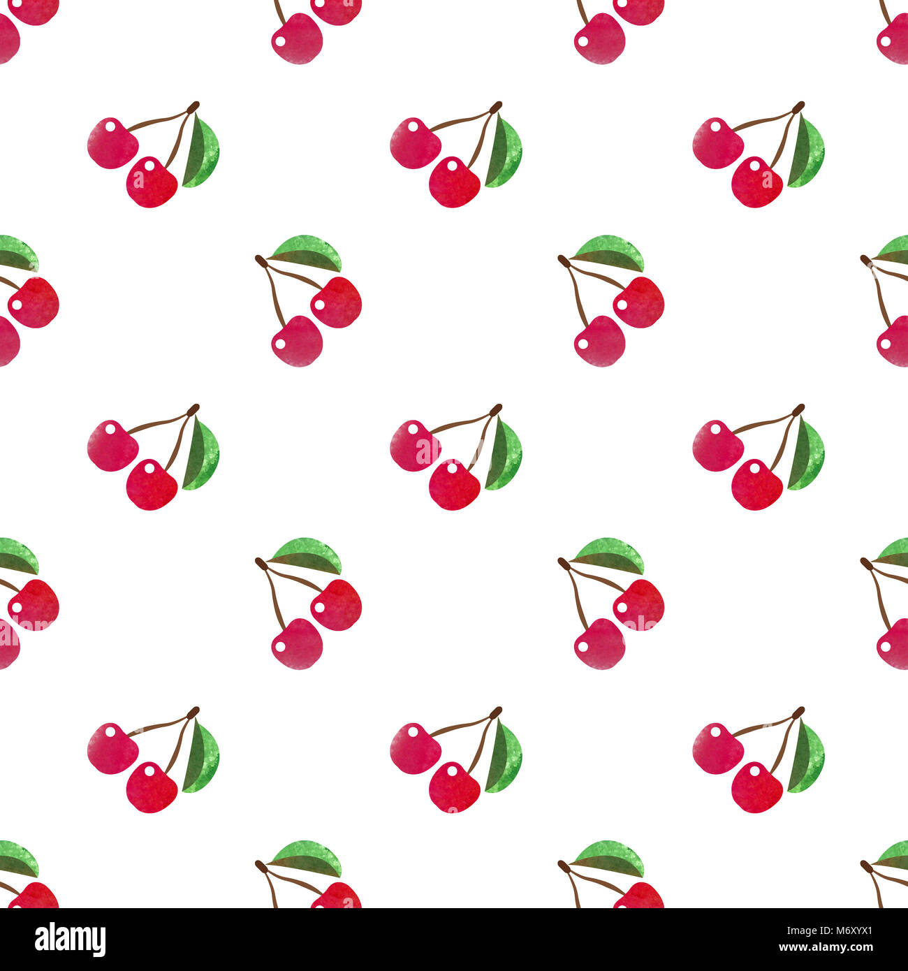 Seamless background image colorful watercolor texture tropical fruit ...