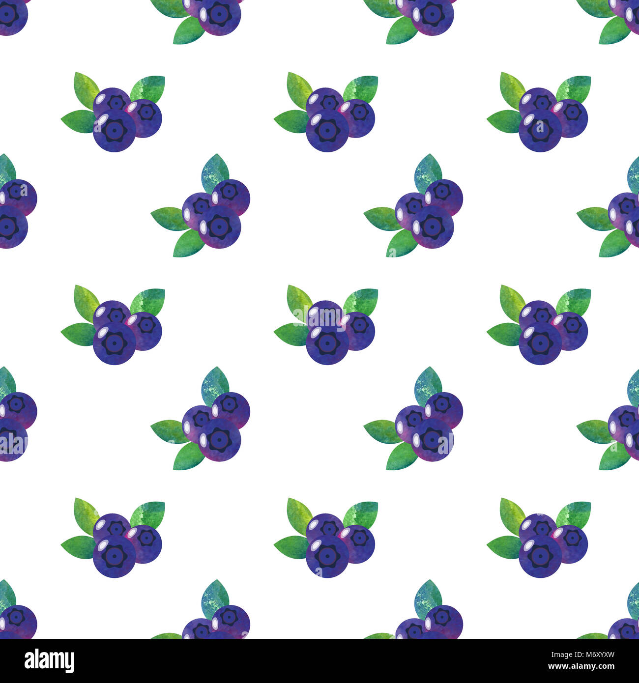 Seamless background image colorful watercolor texture tropical fruit ...