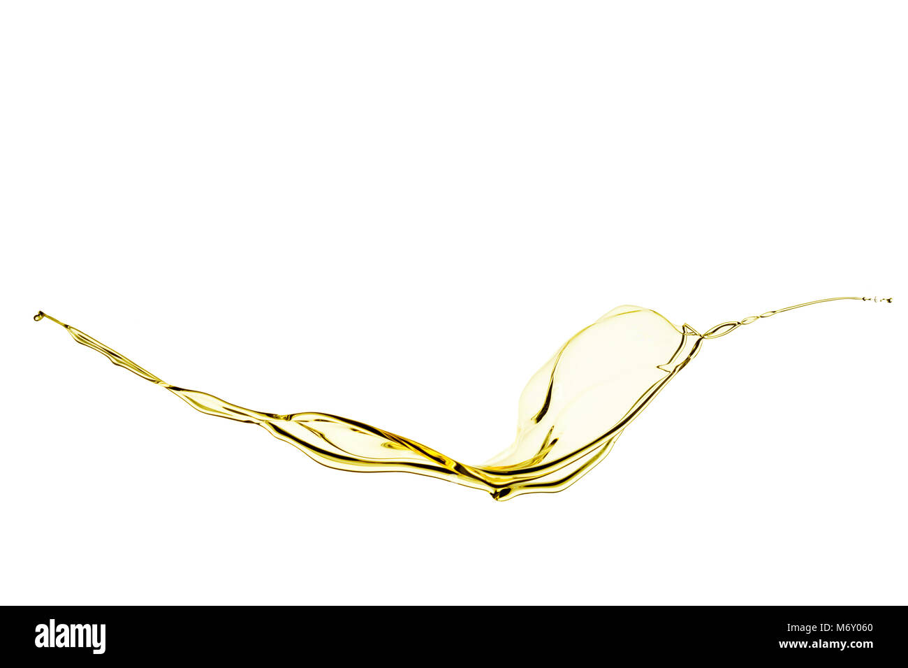 engine oil splashing isolated on white background Stock Photo - Alamy