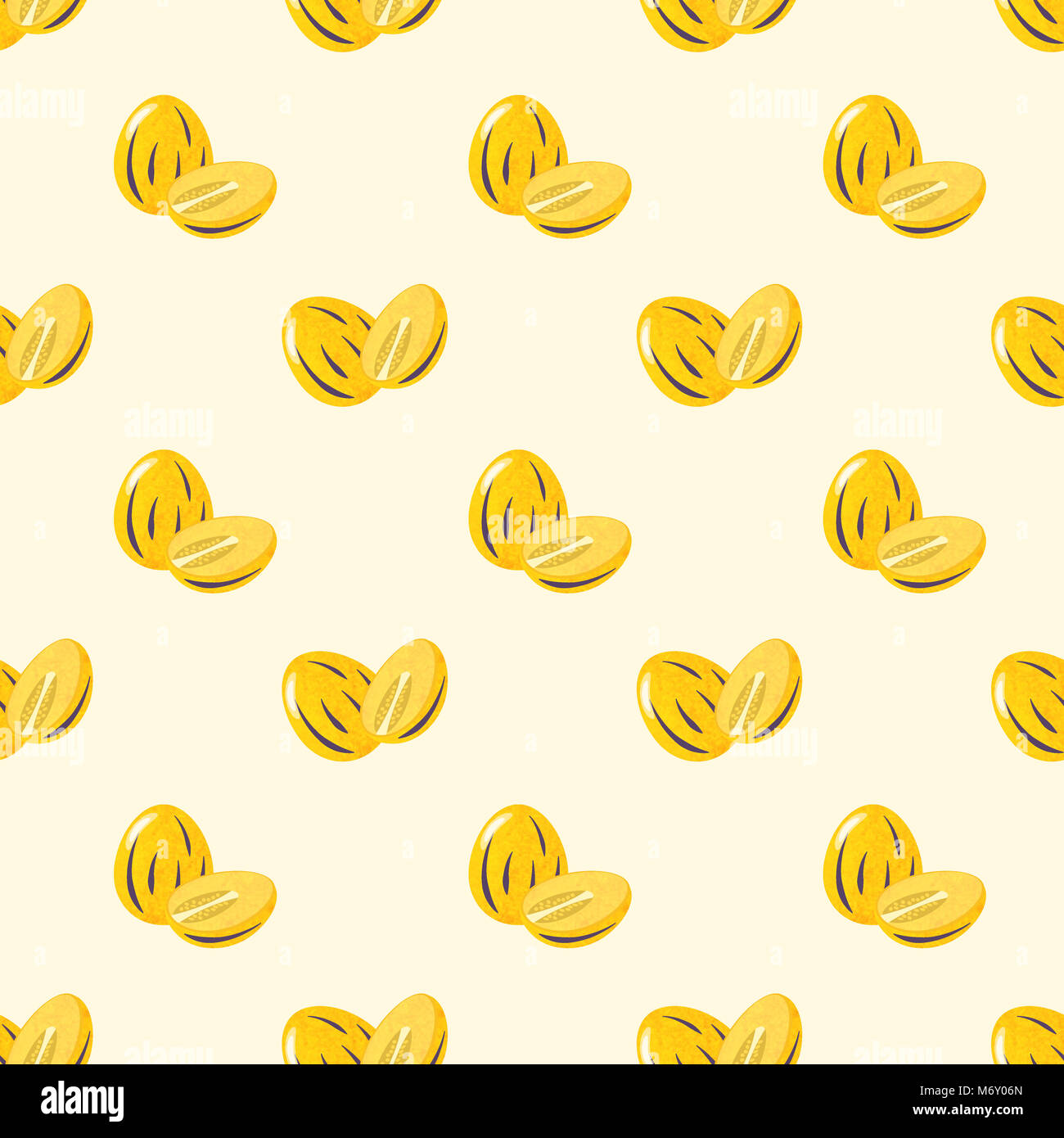 Seamless background image colorful watercolor texture tropical fruit ...