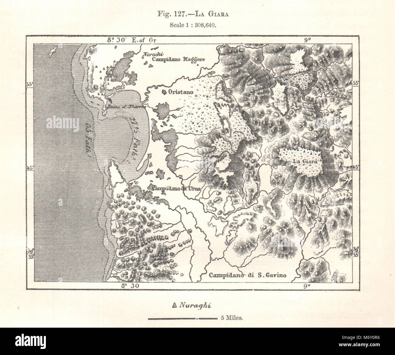 Old map of sardinia hi-res stock photography and images - Alamy