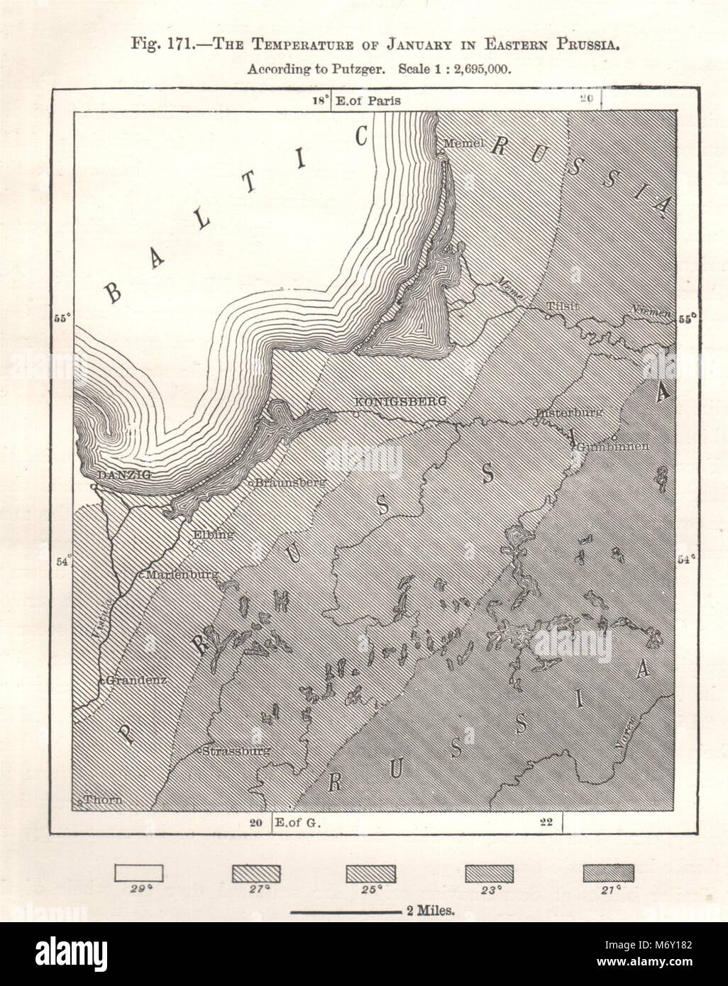 Map of kaliningrad hi-res stock photography and images - Alamy