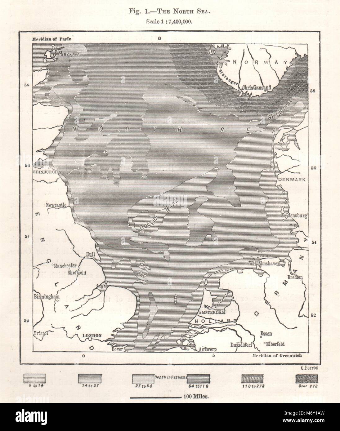 Map Of Europe North Sea