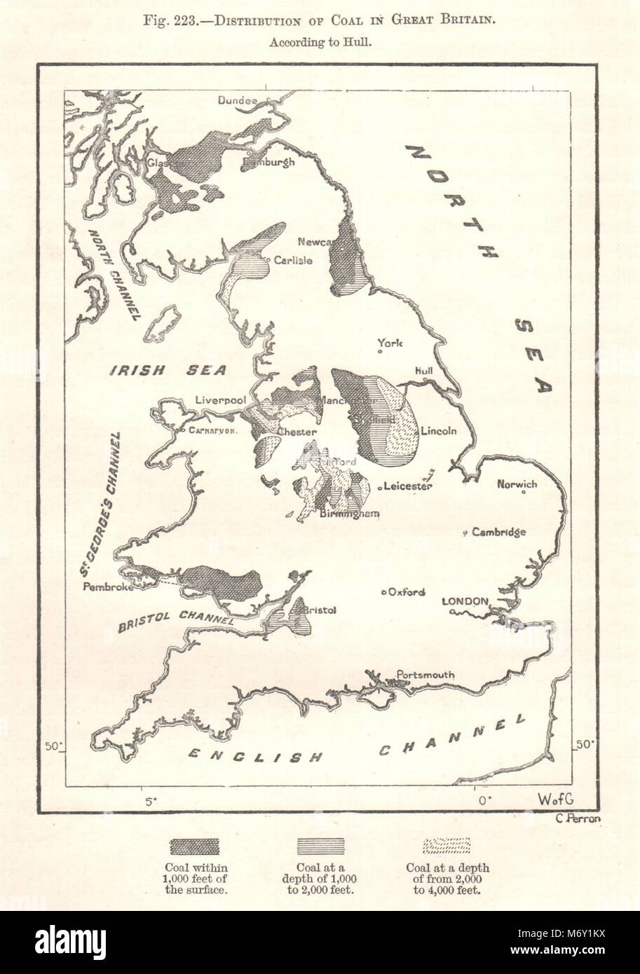 Coalfields map hi-res stock photography and images - Alamy