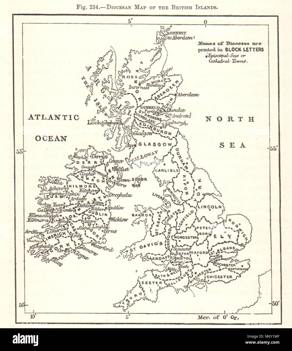 Diocesan map hi-res stock photography and images - Alamy