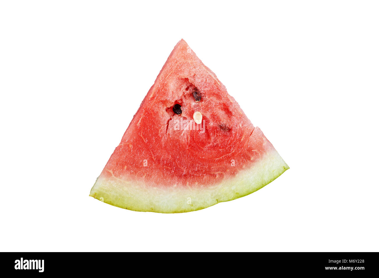 slice of watermelon, sliced triangle isolated on white background Stock ...