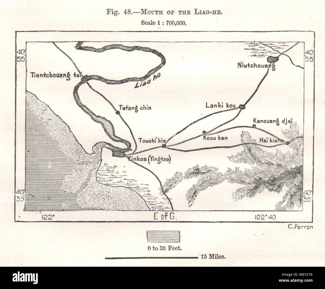 Yingkou map hi-res stock photography and images - Alamy