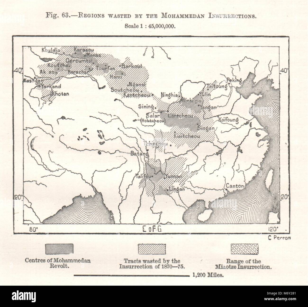 Regions china map hi-res stock photography and images - Alamy
