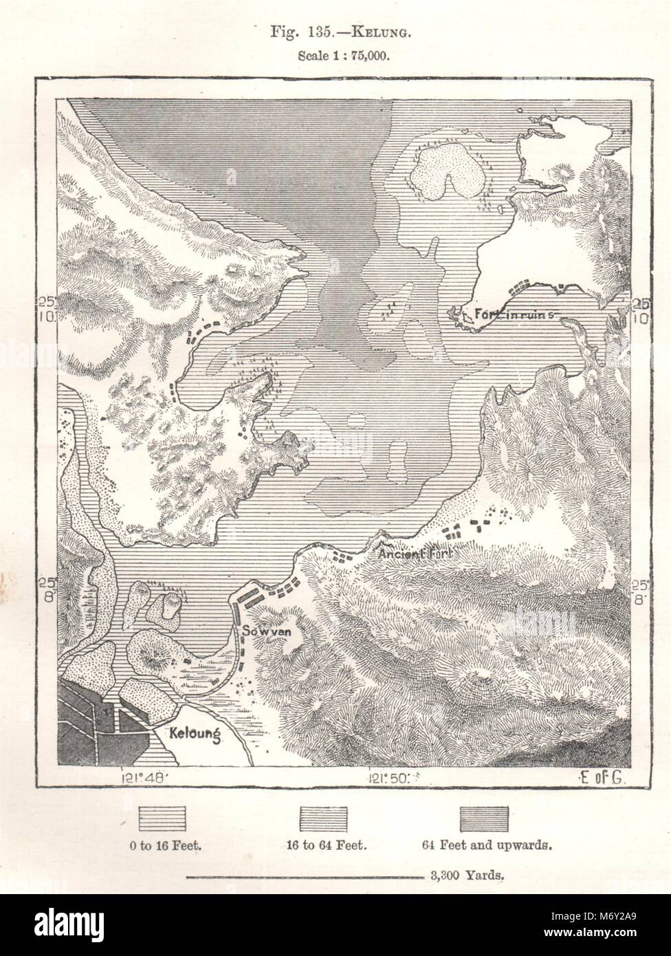 Vintage taiwan map hi-res stock photography and images - Alamy