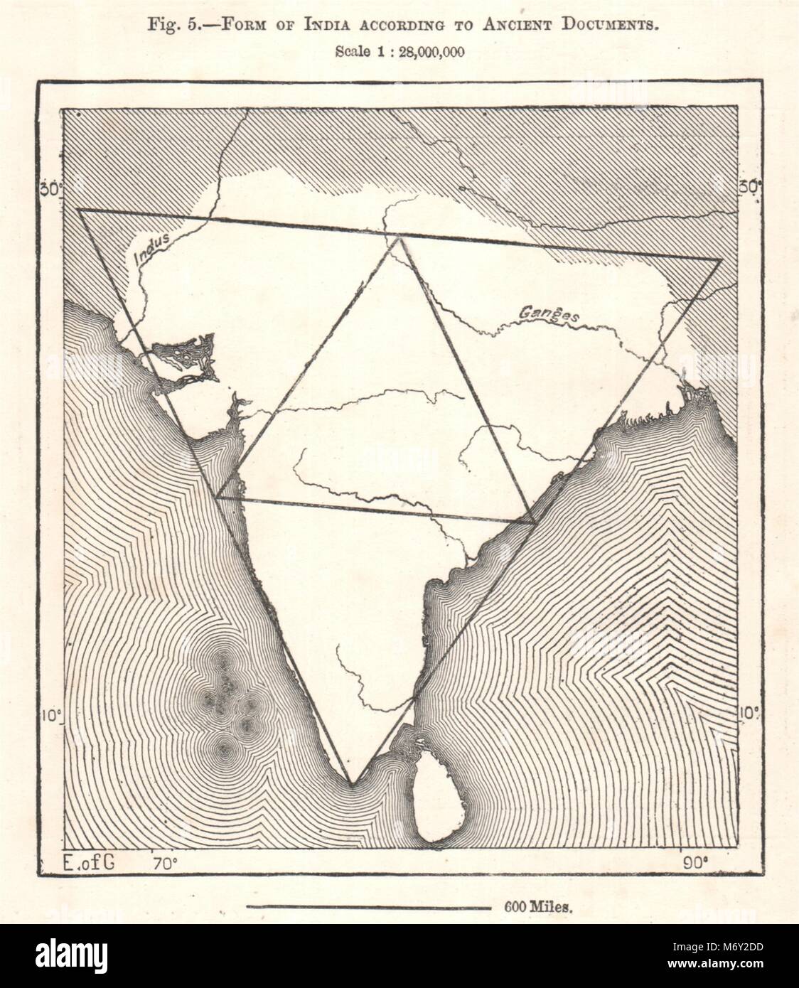 Ancient india map hi-res stock photography and images - Alamy