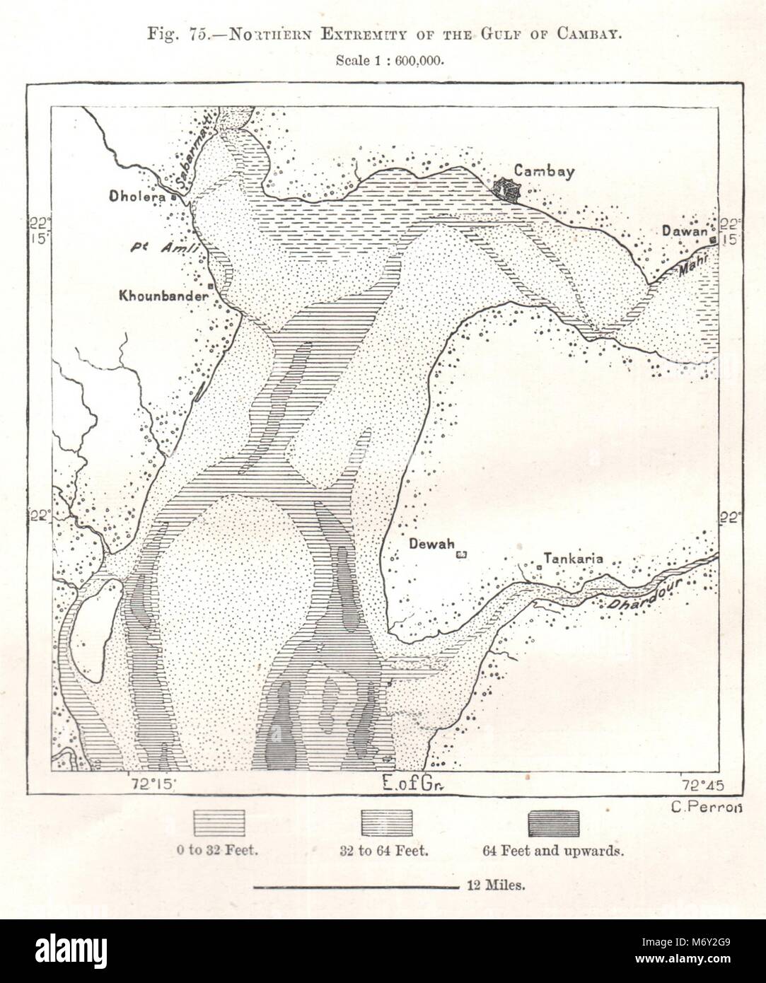 Gulf Of Cambay Map