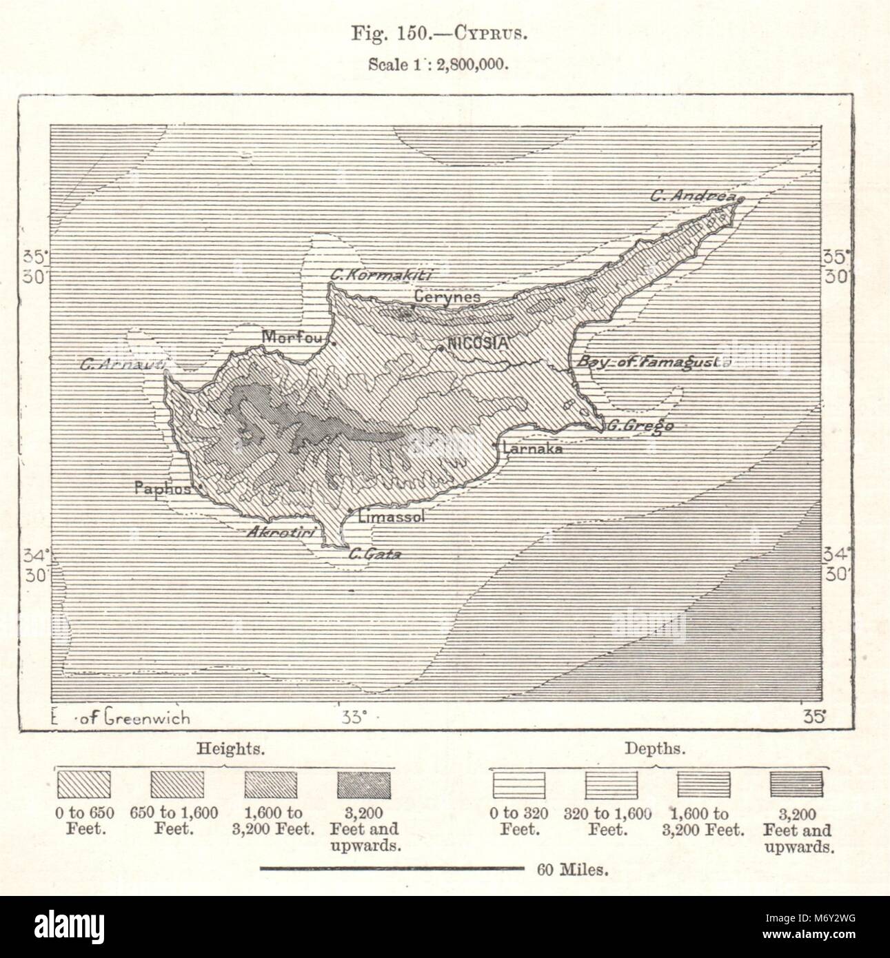 Vintage cyprus plan hi-res stock photography and images - Alamy