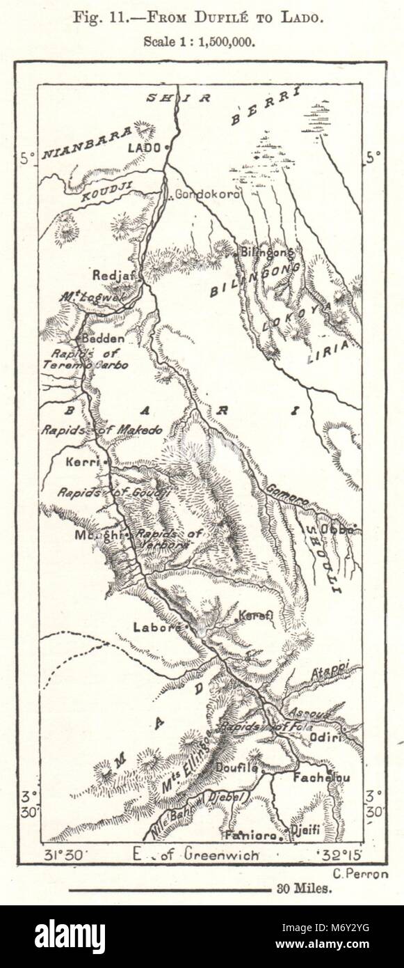 Antique map of sudan hi-res stock photography and images - Alamy