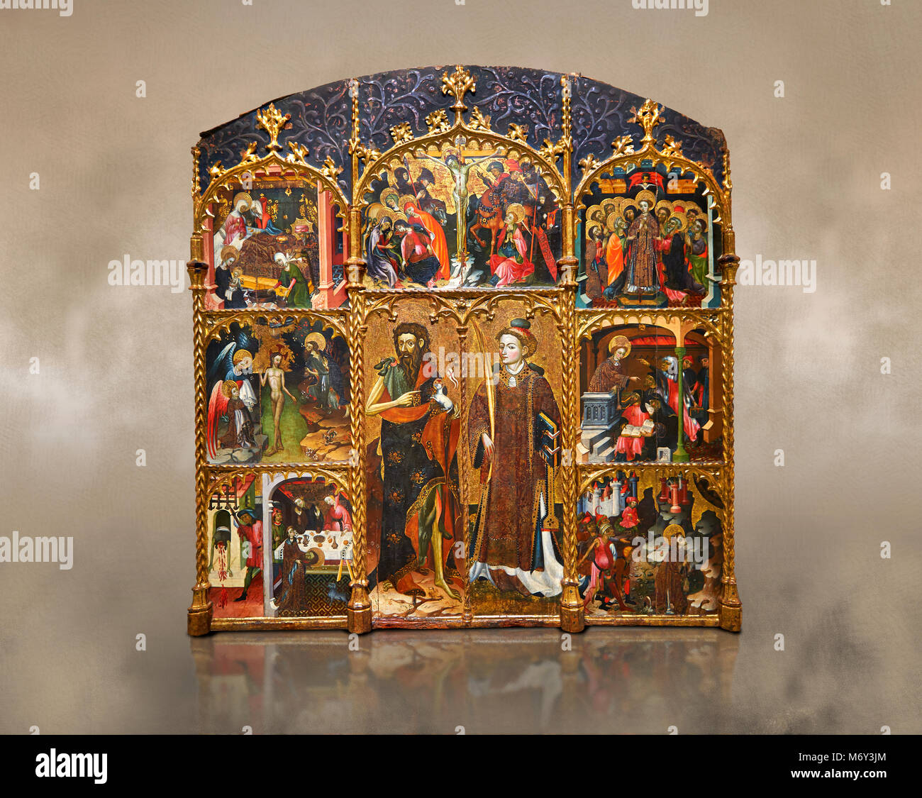 Panel de altar medieval hi-res stock photography and images - Alamy