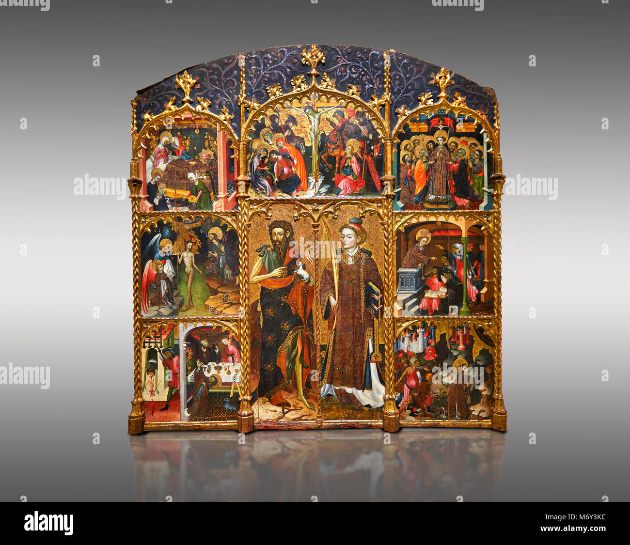 Panel de altar medieval hi-res stock photography and images - Alamy