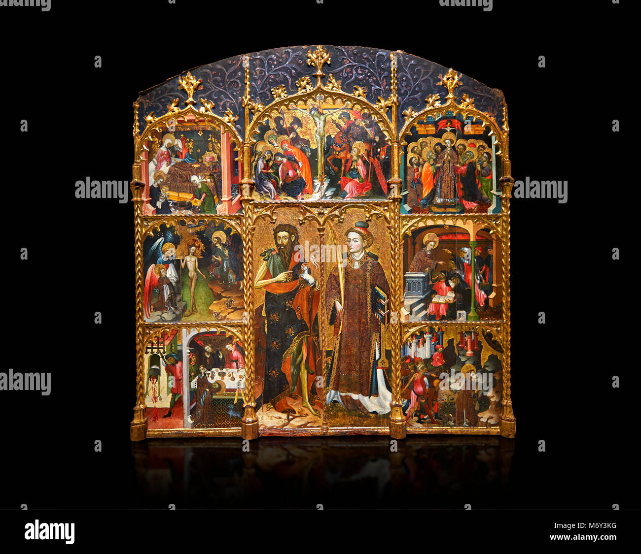 Panel de altar medieval hi-res stock photography and images - Alamy