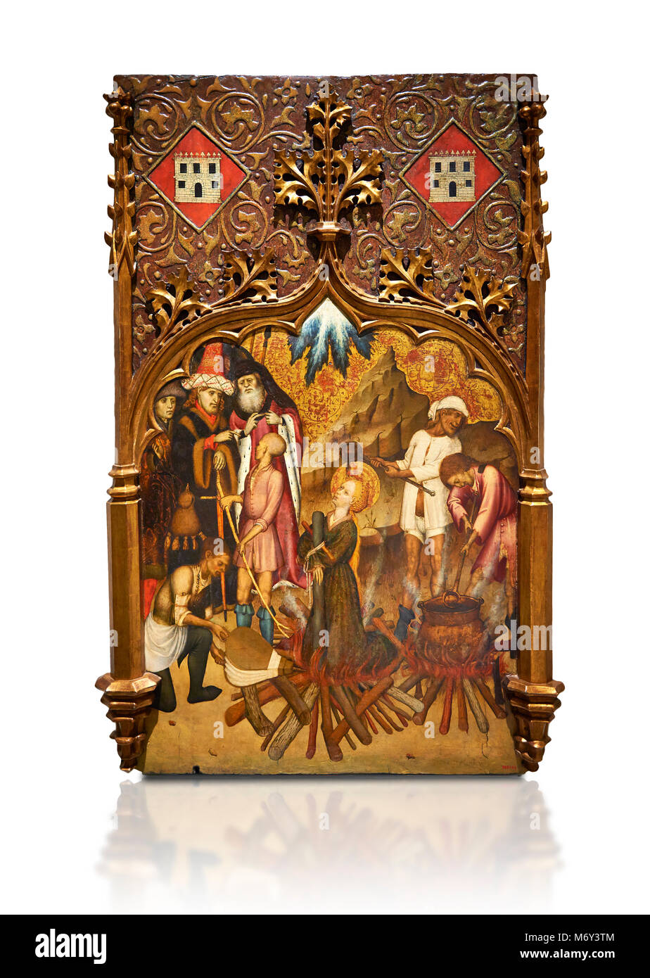 Panel de altar medieval hi-res stock photography and images - Alamy