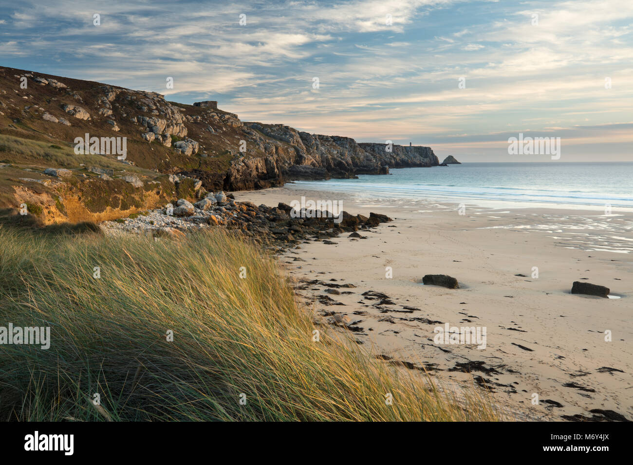 Anse de Pen Hat, Pointe de Pen-Hir, Crozon Peninsula, Bretagne, France ...