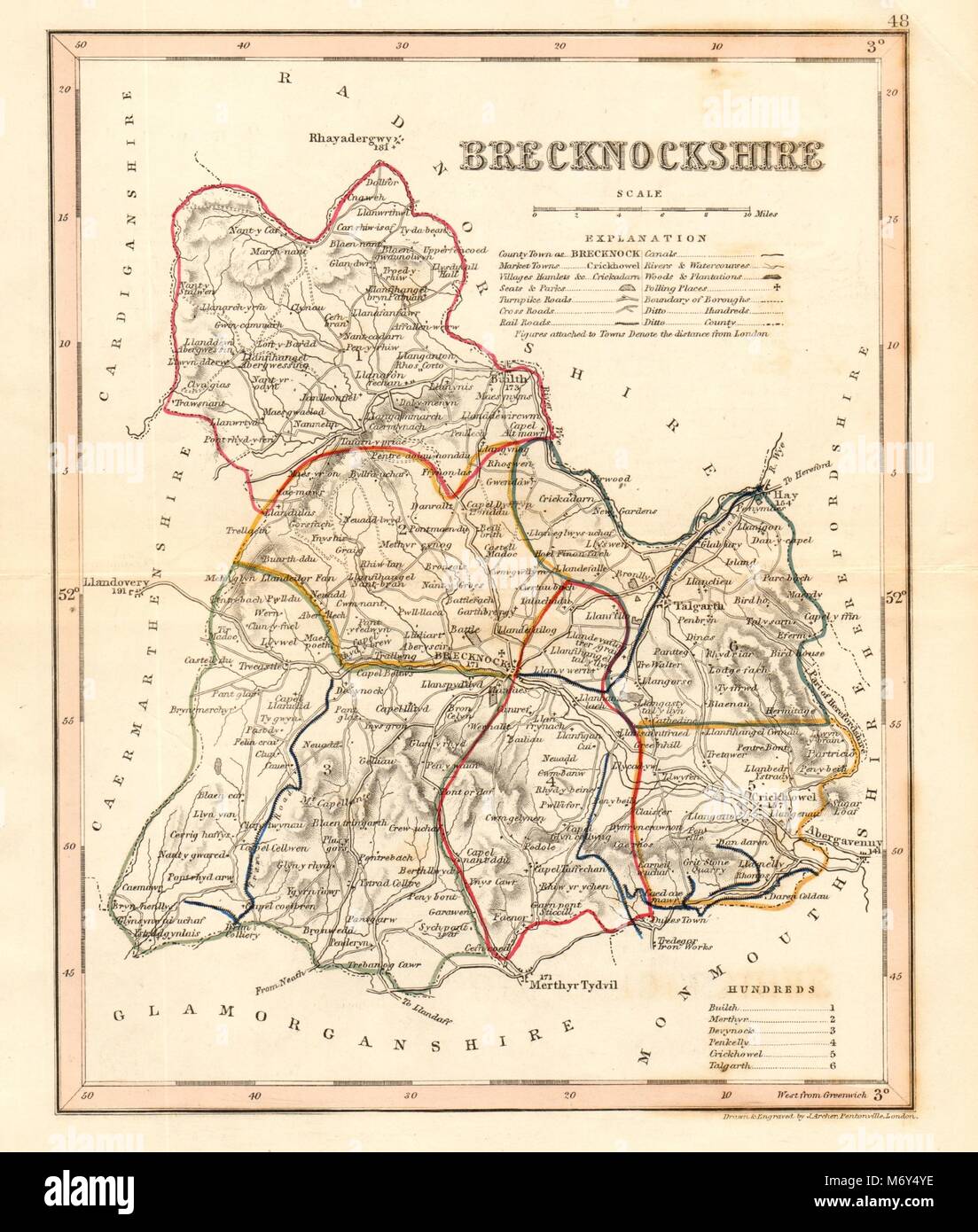 Brecknockshire breconshire hi-res stock photography and images - Alamy