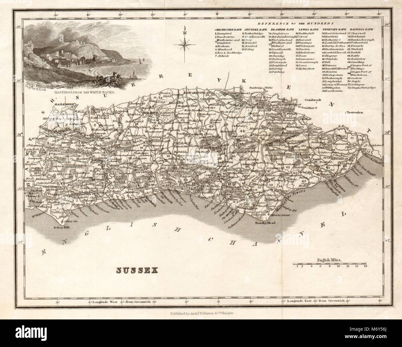 You are here map sussex hi-res stock photography and images - Alamy
