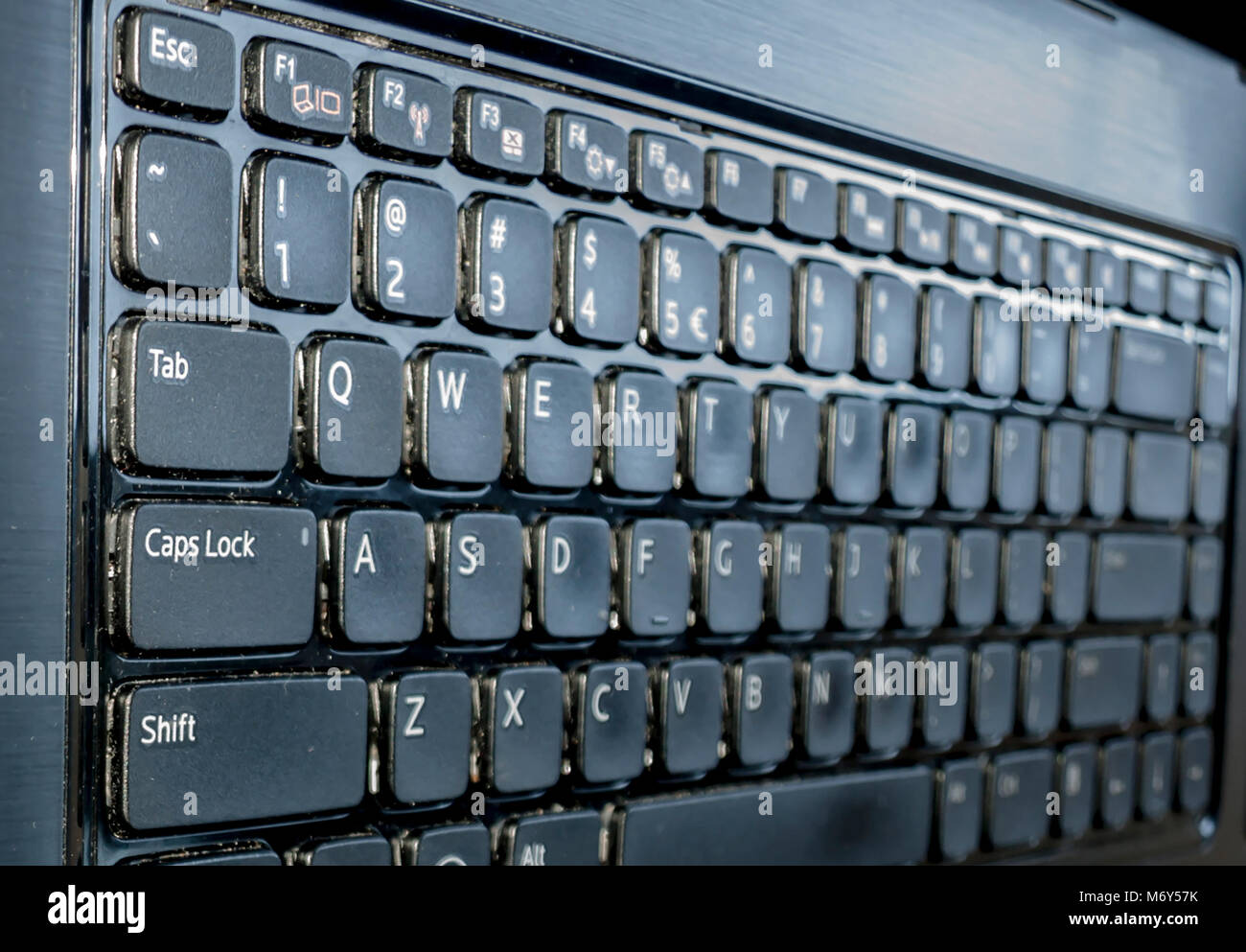 Computer laptop close up Stock Photo - Alamy