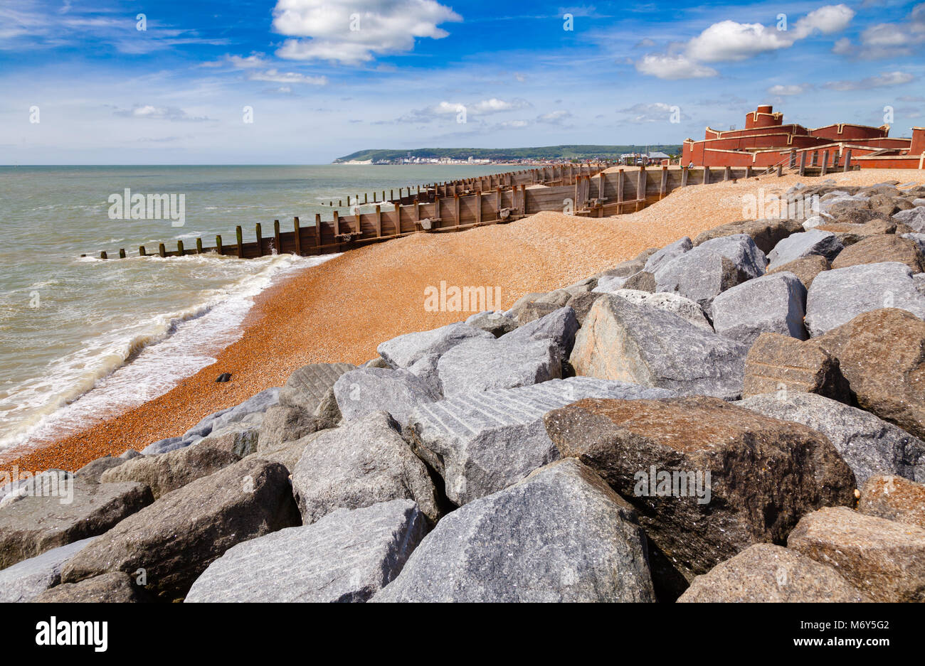 Groin and beach erosion hi-res stock photography and images - Alamy