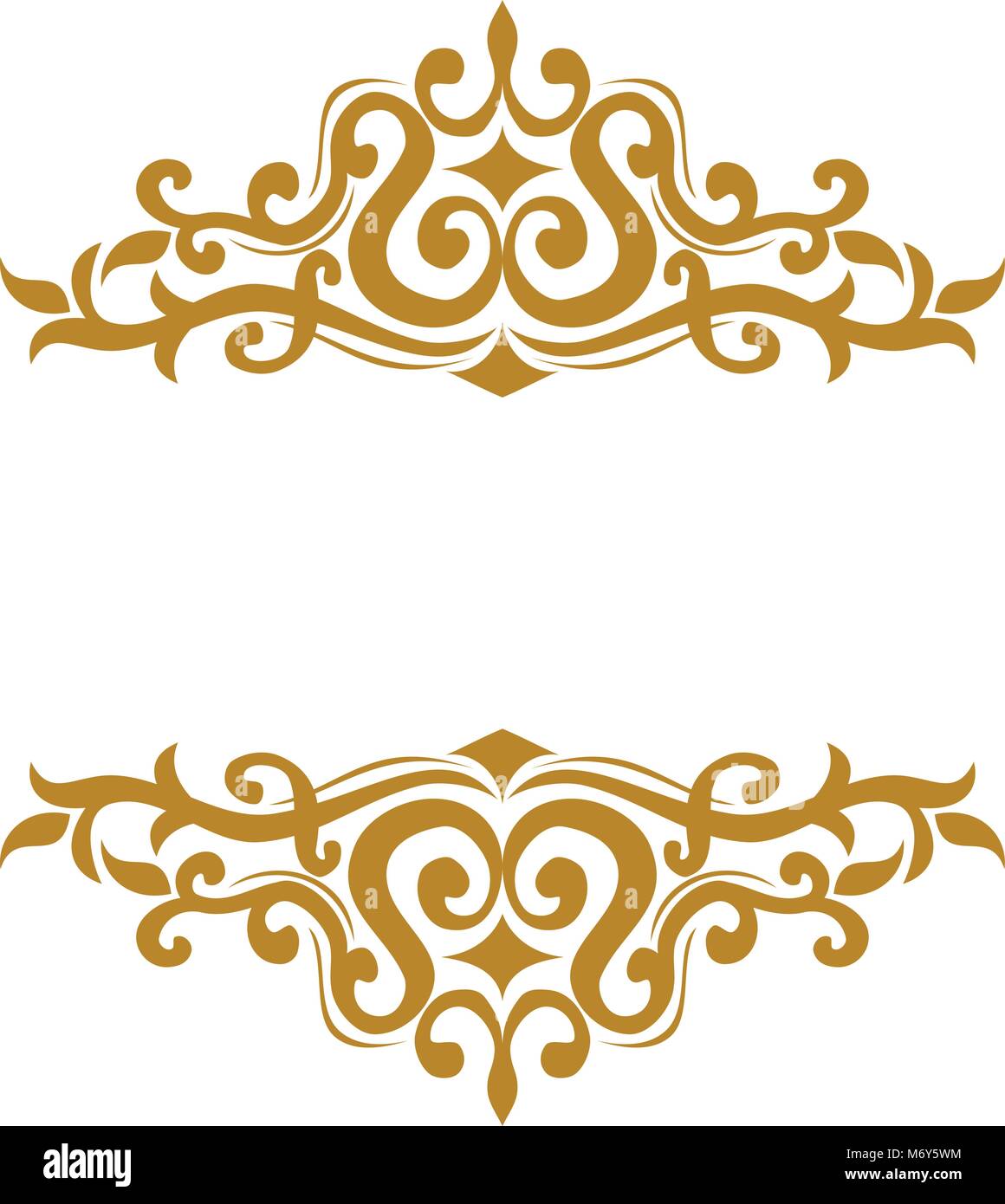 Classic emblem template Stock Vector Images - Alamy