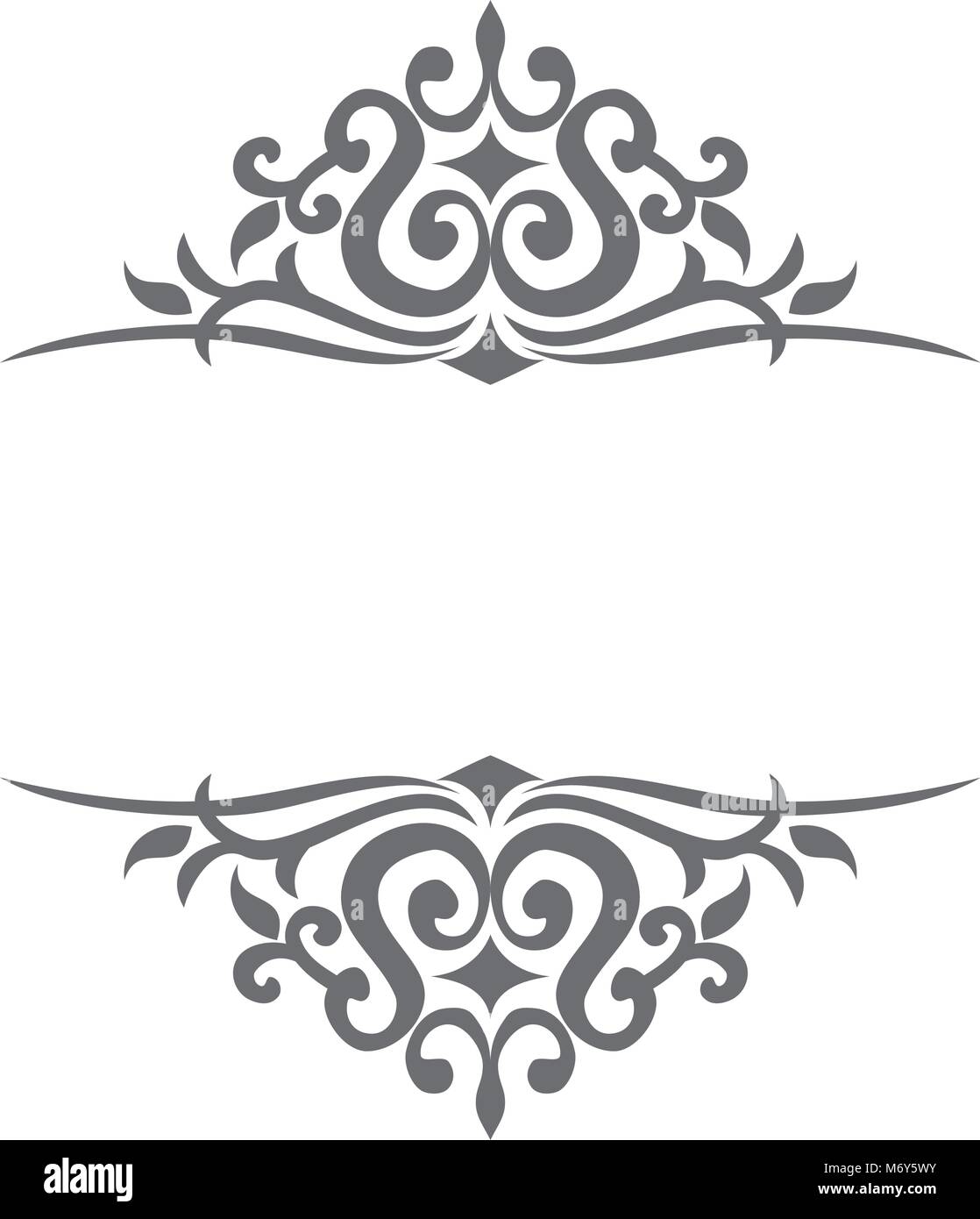 Classic emblem template Stock Vector Images - Alamy