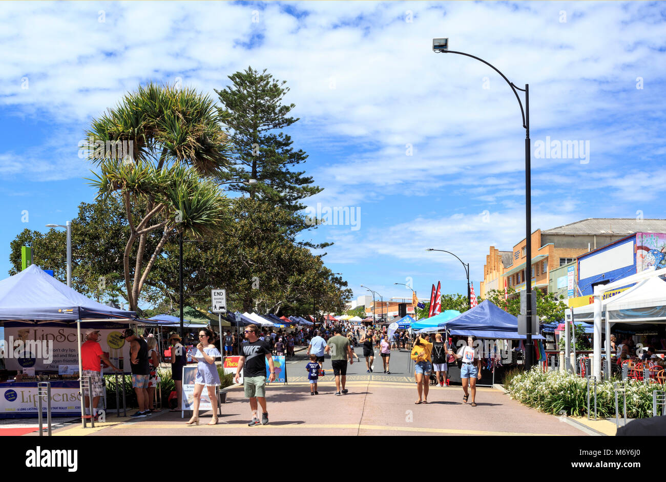 The Redcliffe Jetty Markets, on the foreshore in the heart of Redcliffe ...